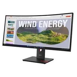 Lenovo ThinkVision T34WD-40 34 Curved UWQHD-USB-C-Docking-Monitor