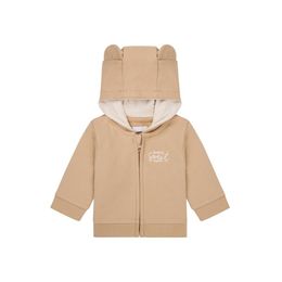 Noppies Zip-Up Hoodie 'Osage' kids Beige size 74
