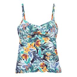 Sunseeker Tankini Top female Blue size 40