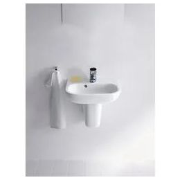 Duravit D-Code Handwaschbecken 0705450000 45 x 34 cm, mit &Uuml;berlauf, Wei&szlig; Hochglanz