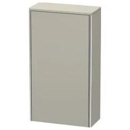 Duravit XSquare Halbhochschrank XS1303L6060 50x23,6x89,6cm, T&uuml;r links, Taupe seidenmatt