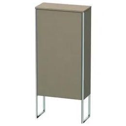 Duravit XSquare Halbhochschrank XS1304L7575 50x88x23,6cm, T&uuml;r links, stehend, Leinen