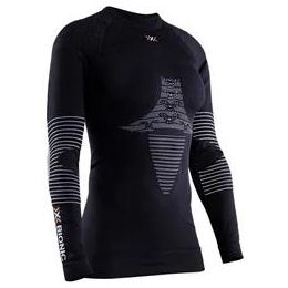 X-Bionic Energizer 4.0 langarm Funktionsshirt Damen opal black/arctic white L