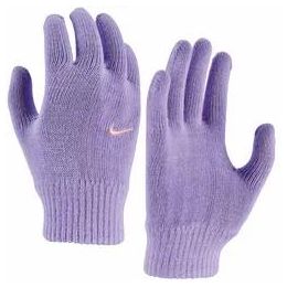 Nike Swoosh Knit Strick-Handschuhe Kinder purple pulse/arctic punch L/XL