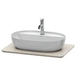 Duravit Luv Waschtisch-Konsole LU946502525 68,8x47,5cm, Sand Struktur, aus Quarzstein, mit 1 Ausschnitt