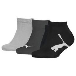3er Pack Puma Kinder BWT Sneakersocken black 23-26