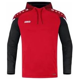 Jako Performance Hoodie Kinder rot/schwarz 140