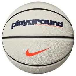 Nike Everyday Playground 8P Graphic Outdoor Basketball 063 - light bone/midnight navy/black/total orange 5