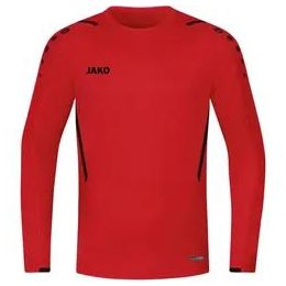 Jako Challenge Sweatshirt Kinder rot/schwarz 140
