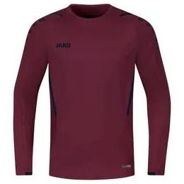 Jako Challenge Sweatshirt Kinder maroon/marine 140