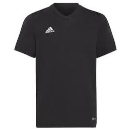 Adidas Entrada 22 T-Shirt Kinder HC0443 - black 140