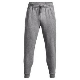 Under Armour Rival Fleece Jogginghose Herren 025 - castlerock light heather/white S