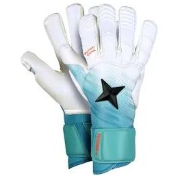 Derbystar APS Pro Grip Aqua NC Torwarthandschuhe wei&szlig;/t&uuml;rkis/schwarz 9