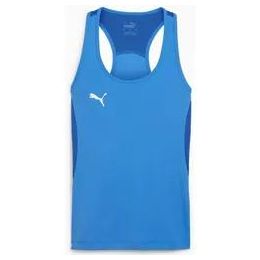 Puma teamGOAL Tanktop Damen 02 - electric blue lemonade/Puma white/Puma team royal XS