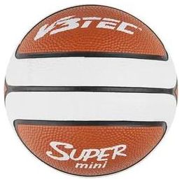 V3TEC Super 14 Mini-Basketball braun-weiss 1