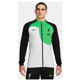 Nike FC Liverpool Academy Pro Knit Fu&szlig;ball Trainingsjacke Herren 100 - white/green spark/black M