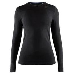 Craft Fuseknit Comfort Funktionsshirt langarm Damen schwarz XS