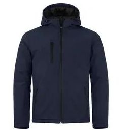 Clique Padded Softshelljacke mit Kapuze Herren 580 - dunkelblau S