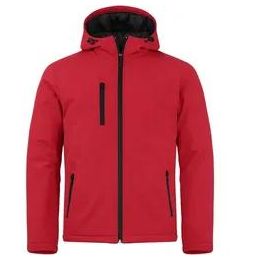 Clique Padded Softshelljacke mit Kapuze Herren 35 - rot XXL
