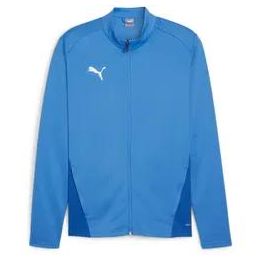 Puma teamGOAL Trainingsjacke Herren 02 - electric blue lemonade/Puma white/Puma team royal L
