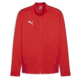 Puma teamGOAL Trainingsjacke Herren 01 - Puma red/Puma white/fast red L