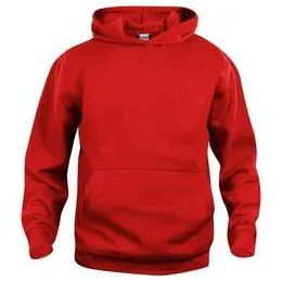 Clique Basic Hoodie Kinder 35 - rot 100 cm