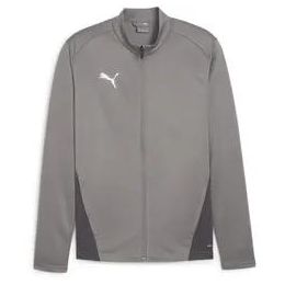 Puma teamGOAL Trainingsjacke Herren 13 - cast iron/Puma white/shadow gray S
