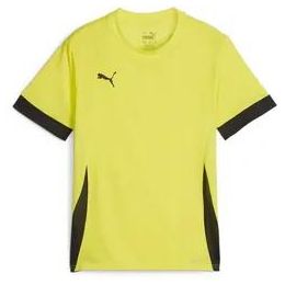 Puma teamGOAL Matchday Trikot Kinder 23 - fluro yellow pes/Puma black/Puma black 128