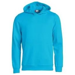 Clique Basic Hoodie Kinder 54 - t&uuml;rkis 140 cm