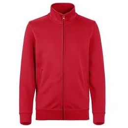 Clique Basic Active Sweatjacke Kinder 35 - rot 160 cm