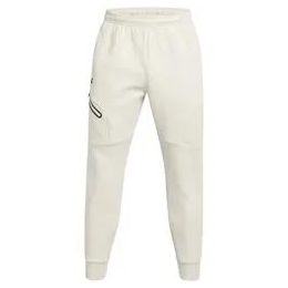 Under Armour Unstoppable Fleece Jogginghose Herren 110 - summit white/black L