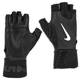 Nike Alpha Elite TG Trainingshandschuhe 091 - black/black/white M