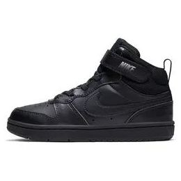 Nike Court Borough Mid 2 Sneaker Kinder black/black-black 31.5