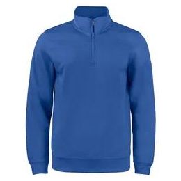Clique Basic Active 1/2-Zip Sweatshirt Kinder 55 - royal 160 cm