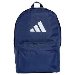 Adidas Classic 3-Streifen Logo Rucksack (27,5 Liter) IS7049 - dark blue/white