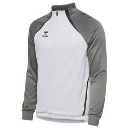 Hummel hmlLEAD 2.0 Trainingsjacke Herren 9396 - white/steel gray XS