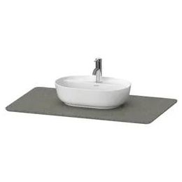 Duravit Luv Waschtisch-Konsole LU946903333 98,8 x 59,5 cm, aus Quarzstein, mit 1 Ausschnitt, Grau Struktur