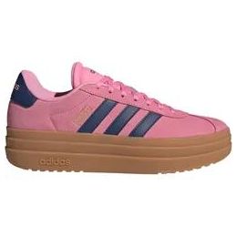 Adidas VL Court Bold Plateau Sneaker Damen JI1789 - bliss pink/dark blue/gold met 36