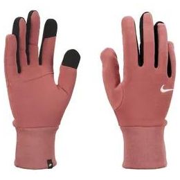 Nike LG Phoenix Fleece Handschuhe Damen 637 - canyon pink/black/white S
