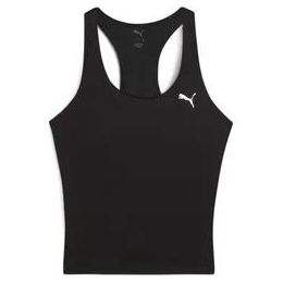 Puma Tad Essential 2in1 Tanktop Damen 01 - Puma black-Puma white M