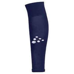 Craft Squad Go Solid Fu&szlig;ball Sleeve-Stutzen Kinder 390000 - navy