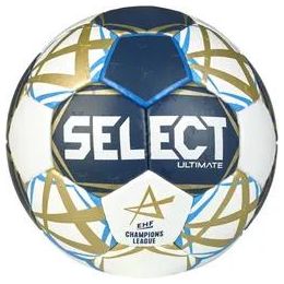 Select Ultimate EHF Champions League Handball Spielball 2025/26 blau/wei&szlig; 3