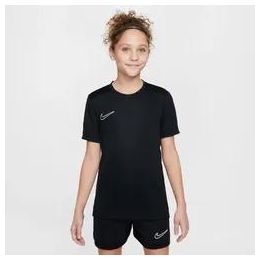 Nike Academy 25 Dri-FIT kurzarm Trainingsshirt Kinder 010 - black/black/white/white XL (158-170 cm)