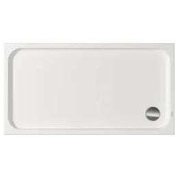 Duravit D-Code Rechteck-Duschwanne 720258000000000 140 x 75 x 8,5 cm, wei&szlig;