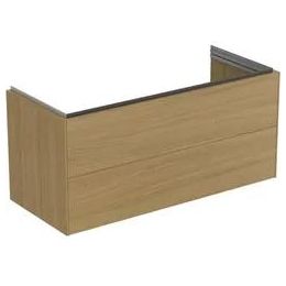 Ideal Standard Conca Waschtisch-Unterschrank T4576Y6 120x50x55cm, 2 Ausz&uuml;ge, Eiche hell Furnier