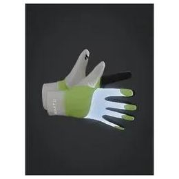 Craft ADV Lumen Fleece Handschuhe 895851 - ash white/flumino L