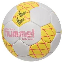 Hummel hmlCLASSIC Training Handball 9431 - off white/yellow/red 3
