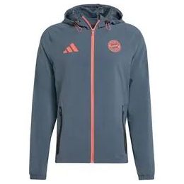 Adidas FC Bayern M&uuml;nchen Competition Vis Tech Travel Trainingsjacke 2025/26 Herren JV5343 - bold onix/easy coral XS