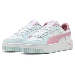 Puma Carina Street Sneaker M&auml;dchen 24 - Puma white/poised pink/sea glass 39