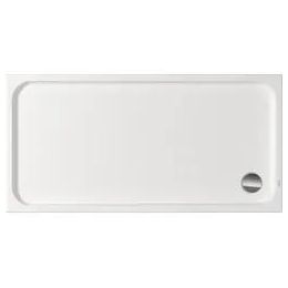 Duravit D-Code Rechteck-Duschwanne 720264000000001 160 x 80 x 8,5 cm, Antislip, wei&szlig;
